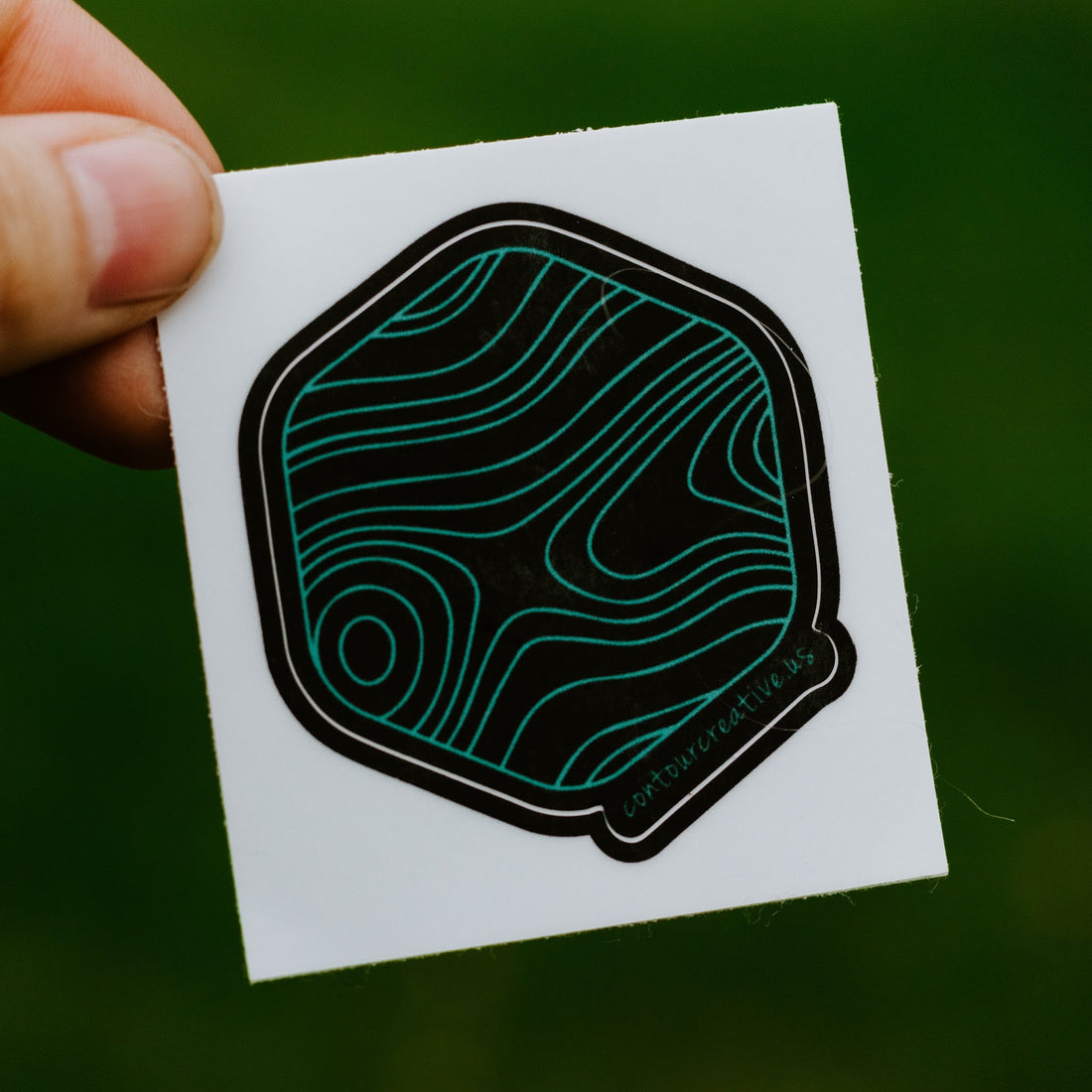 Contour Logo Sticker – Contour Creative
